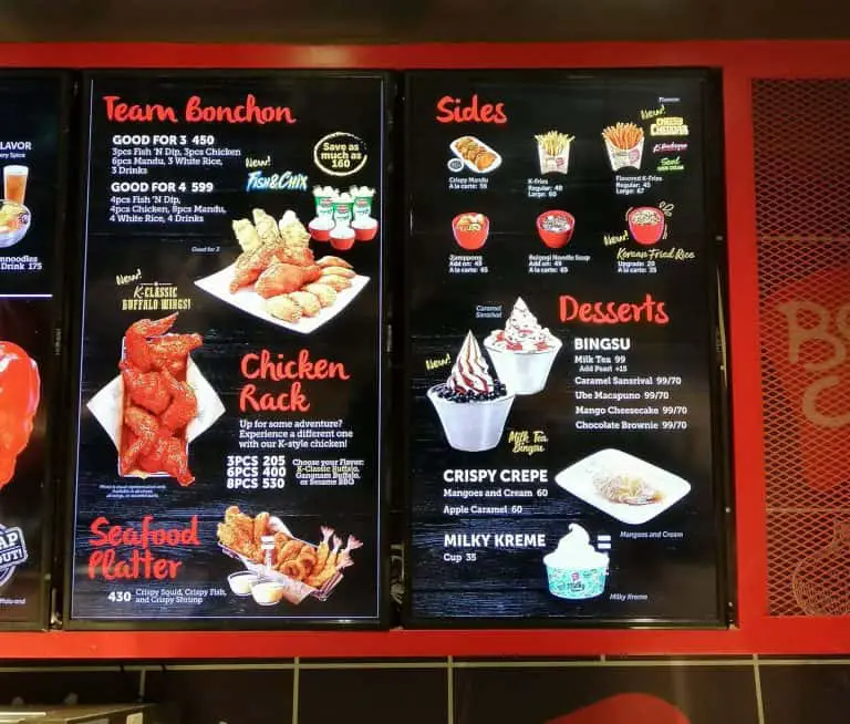 BonChon Menu (2025) — BonChon Promo, Delivery, Chicken & More
