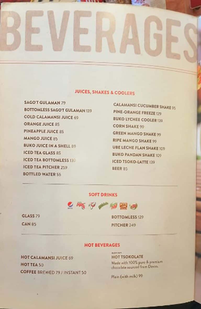 Max's Restaurant Menu Philippines (2025) — Philippine Menus