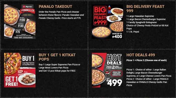 Pizza Hut Menu Philippines (2025) — Philippine Menus