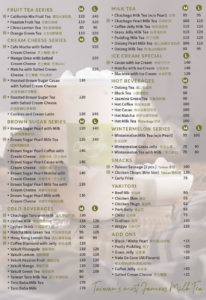 Chachago Menu Philippines (2025) — Philippine Menus