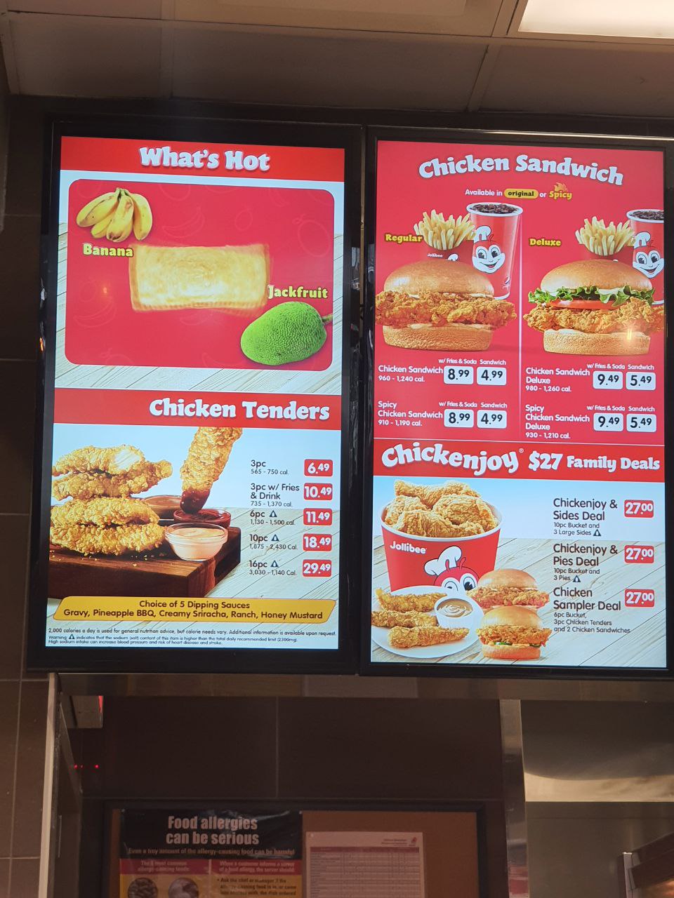 Jollibee Menu in the USA (2025) — Philippine Menus