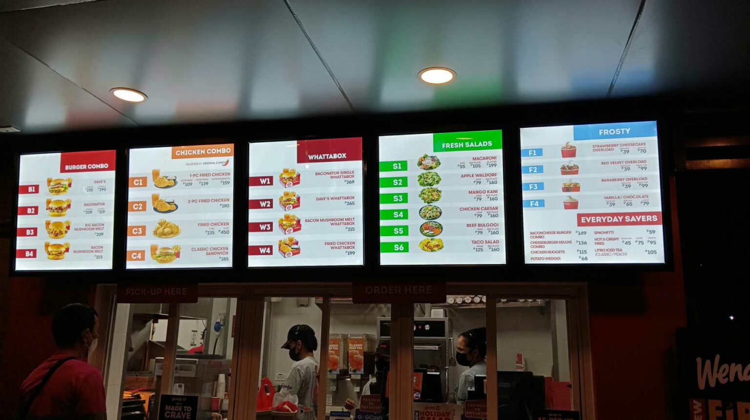 Wendy's Menu Philippines (2025) — Philippine Menus