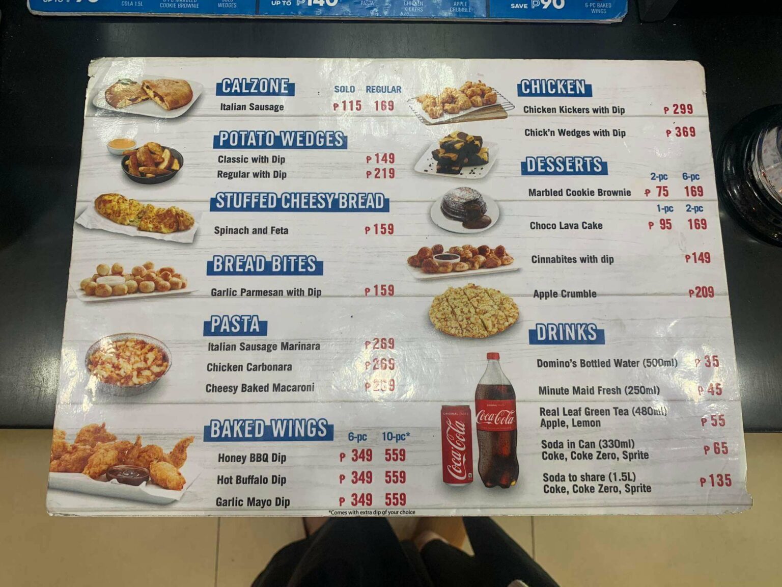 Dominos Menu Philippines (2025) — Philippine Menus