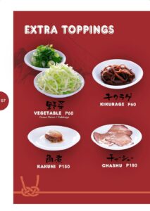 Ramen Nagi Menu Philippines (2025) — Philippine Menus