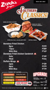 Zark's Burger Menu Philippines (2025) — Philippine Menus