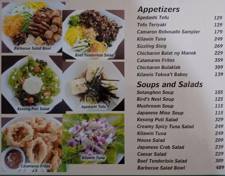 Alex the III Menu Philippines (2025) — Philippine Menus