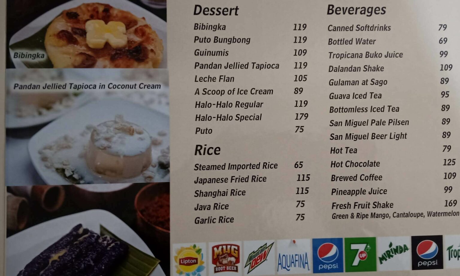 Alex the III Menu Philippines (2025) — Philippine Menus