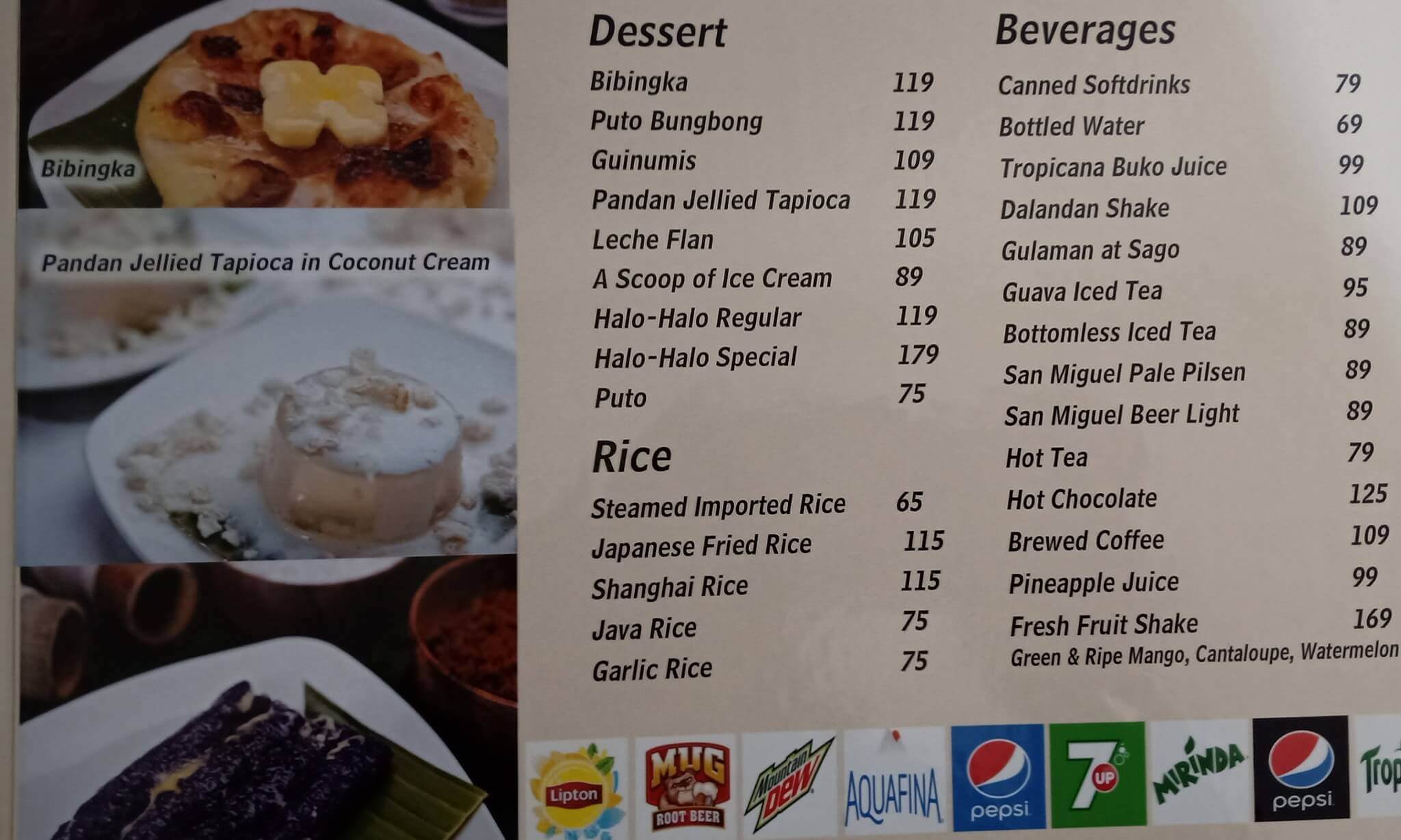 Alex the III Menu Philippines (2025) — Philippine Menus