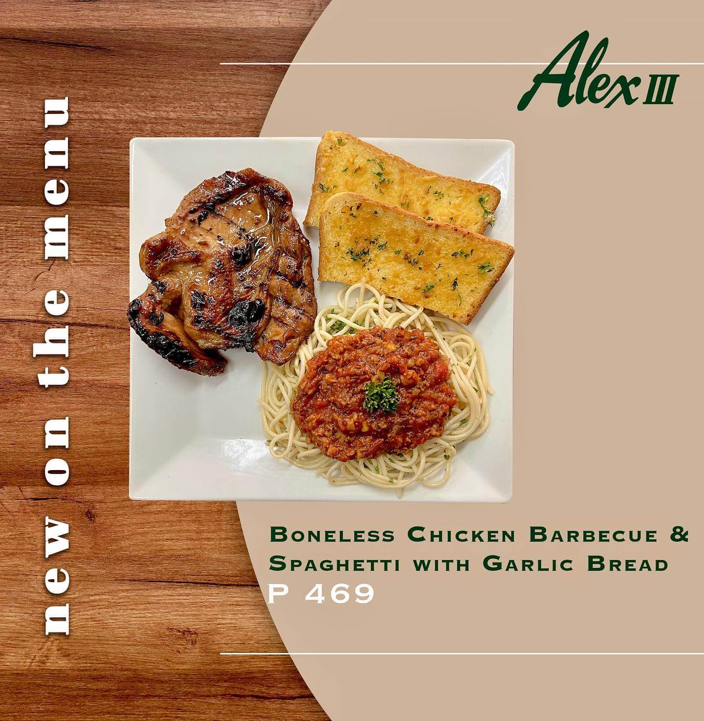 Alex the III Menu Philippines (2025) — Philippine Menus