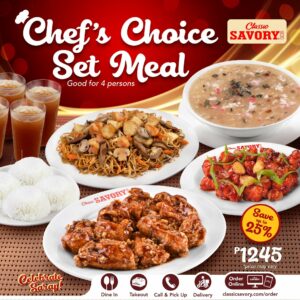 Classic Savory Menu Philippines (2025) — Philippine Menus