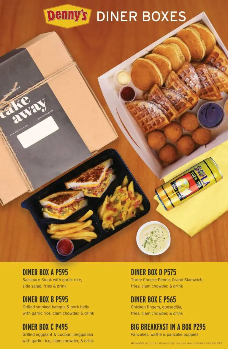 Denny's Menu Philippines (2025) — Philippine Menus