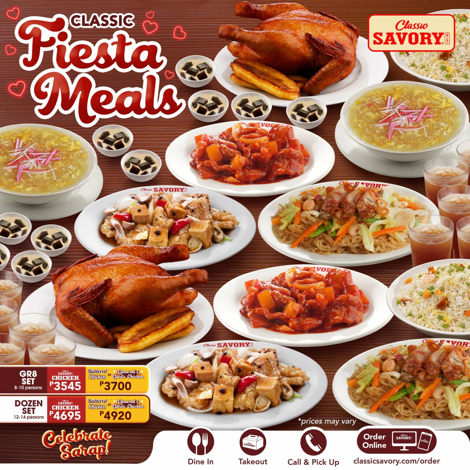 Classic Savory Menu Philippines (2025) — Philippine Menus