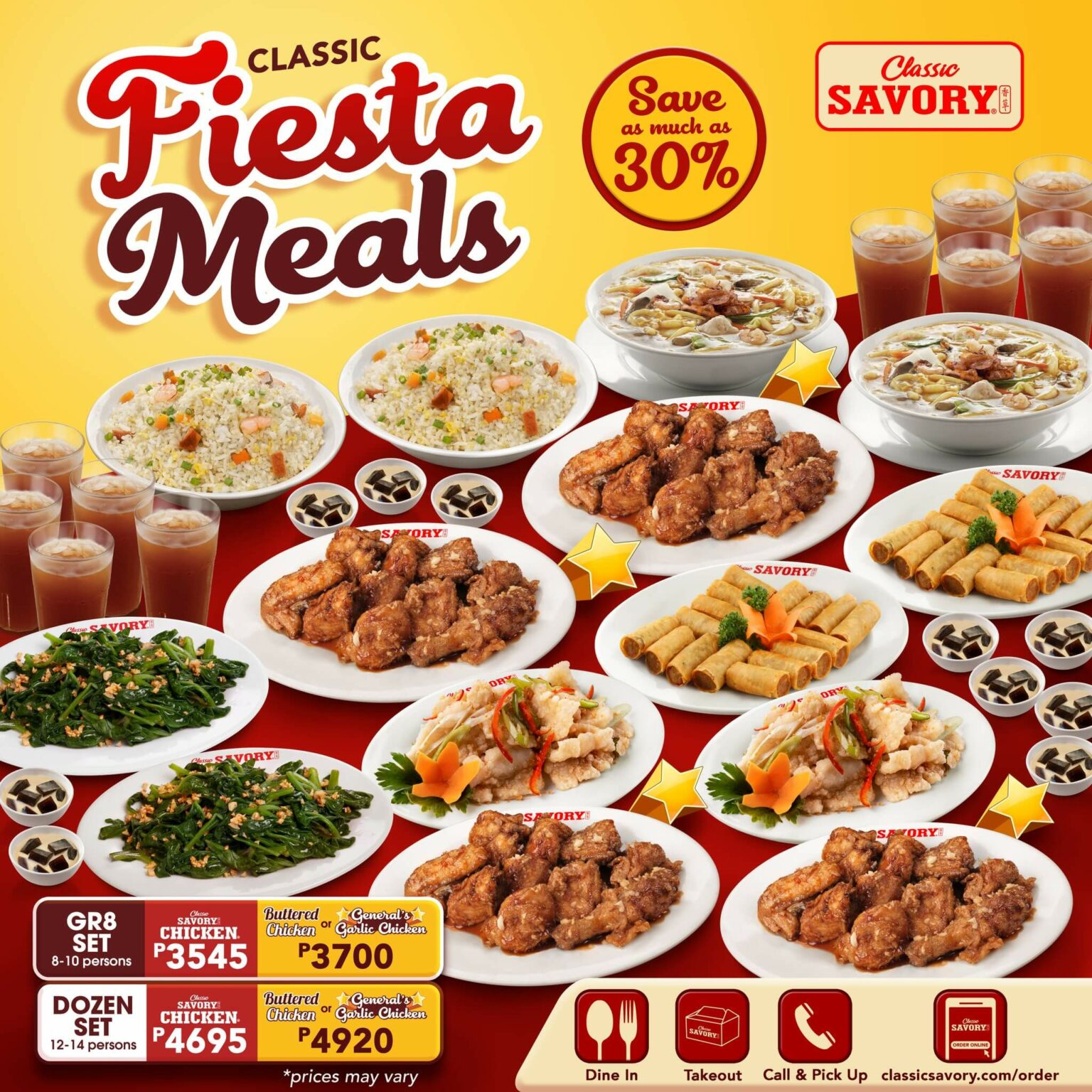 Classic Savory Menu Philippines 2025 — Philippine Menus