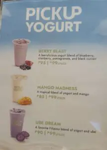 Pick Up Coffee Menu Philippines (2025) — Philippine Menus