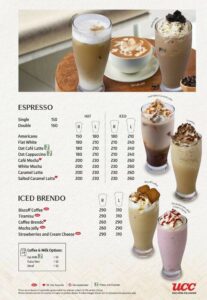 UCC Menu Philippines (2025) — Philippine Menus
