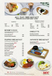 UCC Menu Philippines (2025) — Philippine Menus