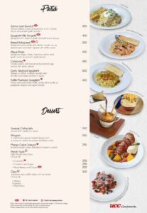 UCC Clockwork Menu Philippines (2025) — Philippine Menus