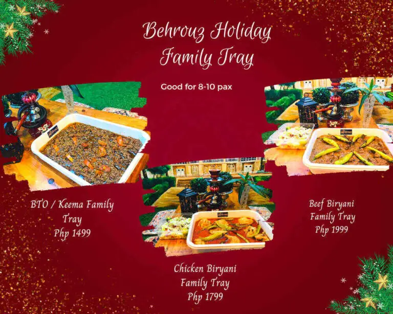 Behrouz Menu Philippines (2025) — Philippine Menus