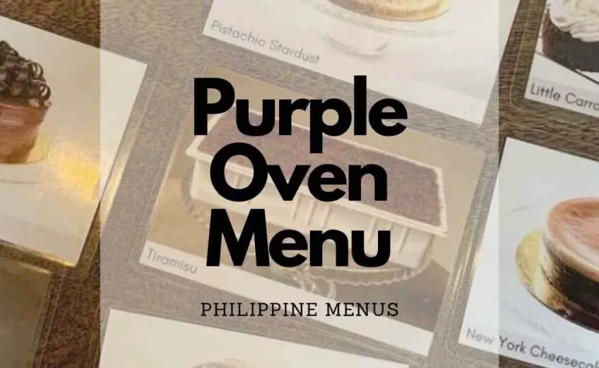 Philippines Menus — Philippine Menus