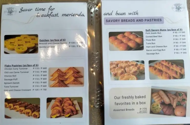 Purple Oven Menu Philippines (2025) — Philippine Menus