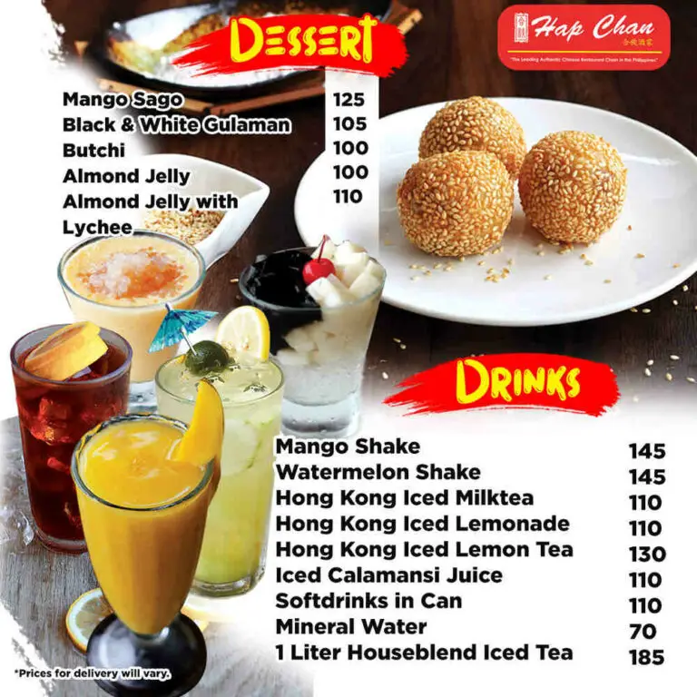 Hapchan Menu Philippines (2025) — Philippine Menus